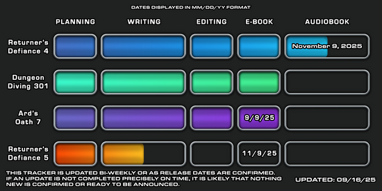 PROGRESS TRACKER – Bruce.Sentar